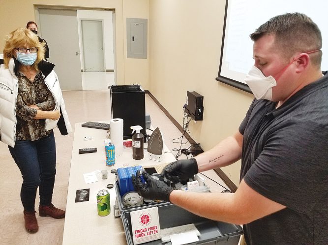 Minot Police Crime Scene Response Unit explains investigative ...